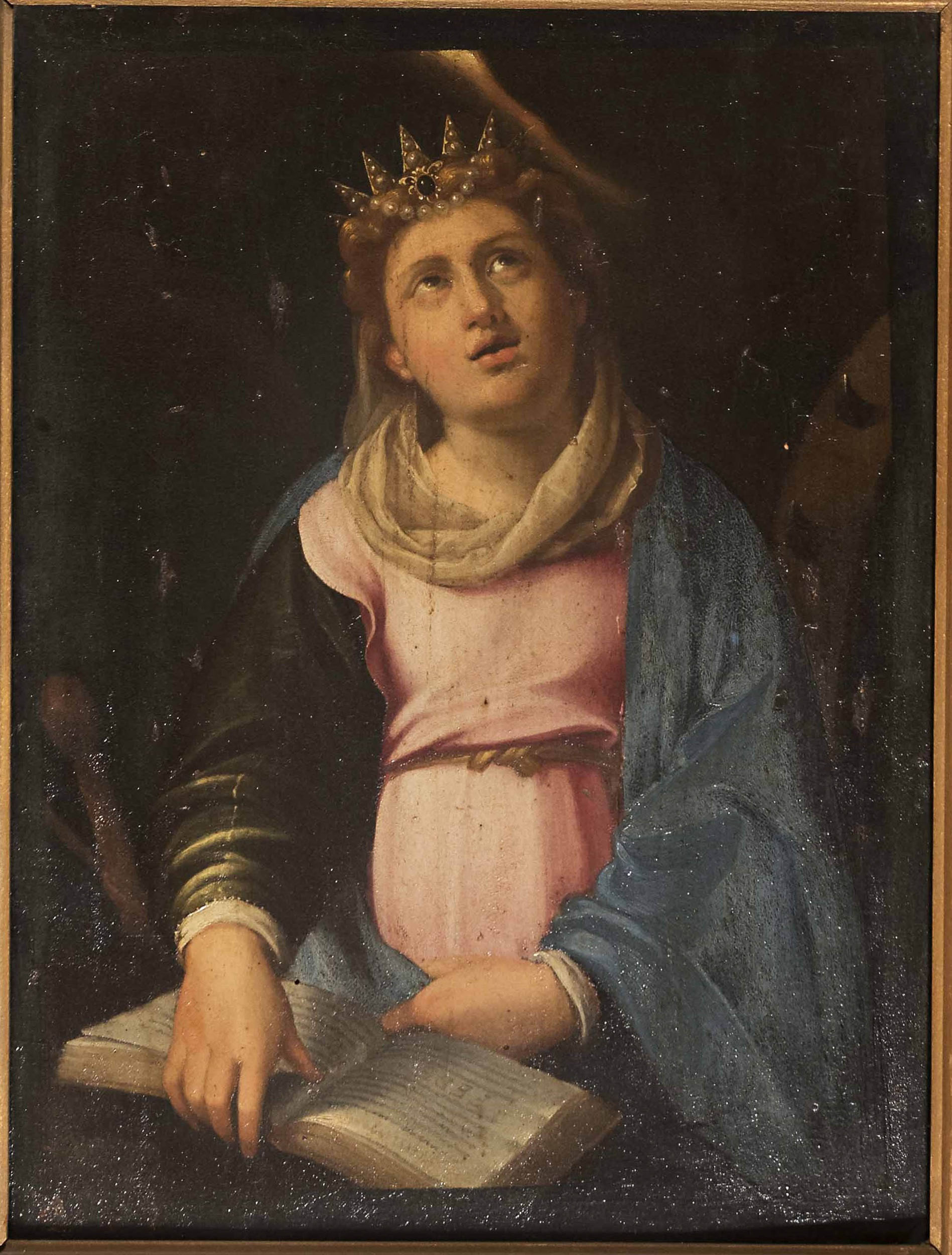 Saint Catherine Of Alexandria Attributed To Galizia Fede Saint Catherine Of Alexandria Attributed To Galizia Fede